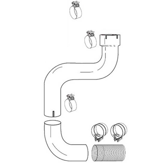 Powerflow Diesel Big Rig Single Stack Kit for Semi Trucks
