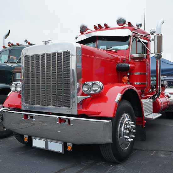 Valley Chrome 16 Bumper With Tow Holes For Peterbilt 352/359 - Driver ...