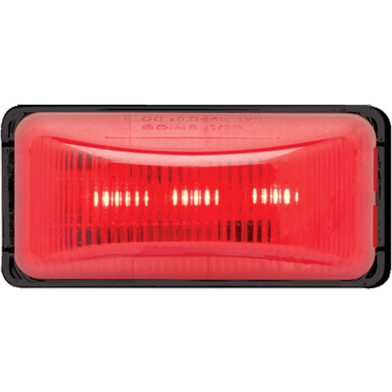 Buy 3 LED Red Marker & Clearance Light Kit - Black Base