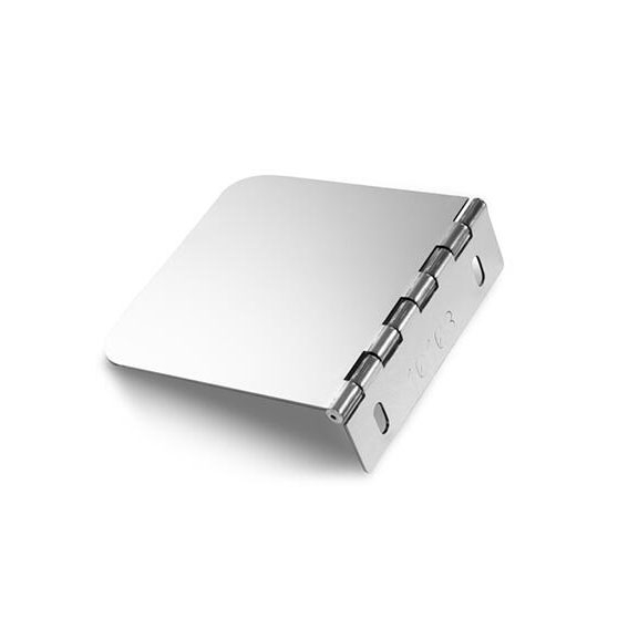 Roadworks Hinged Permit Panels: Durable T-Handle Lock for Semi Trucks