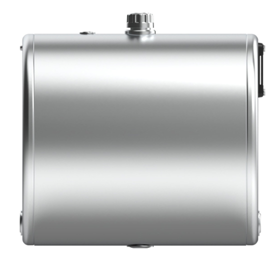 50 Gallon Aluminum Saddlemount Hydraulic Tank with Side Ports