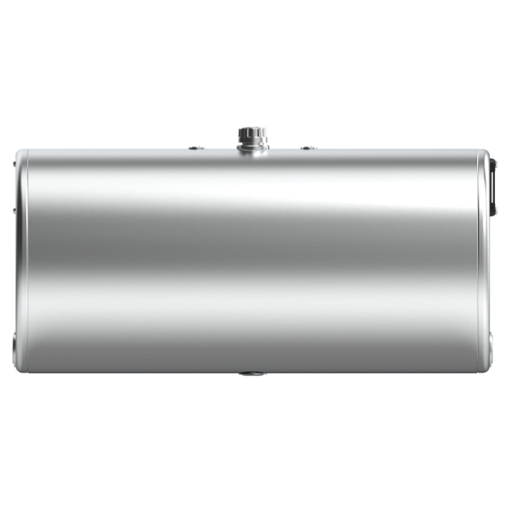 100 Gallon Aluminum Saddlemount Hydraulic Tank with Bottom Ports
