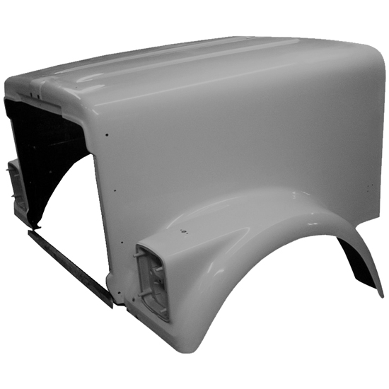 International 9370 SFA Vertical Headlight Hood Shell - Big Rig