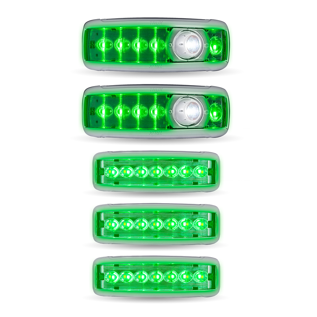 LED Interior Projector Dome Light Kit for Kenworth - 14 Diodes