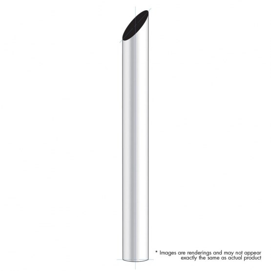 Buy 6-Inch Mitred Top Exhaust Stacks 139380 - Big Rig Chrome Shop