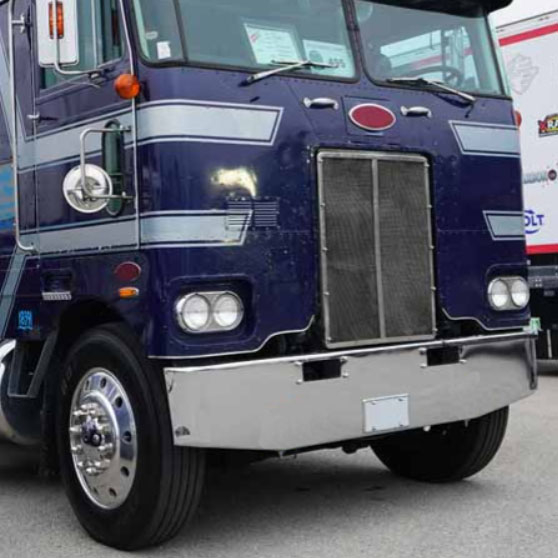 Valley Chrome 16 Bumper With Tow Holes For Peterbilt 352/359 - Driver ...