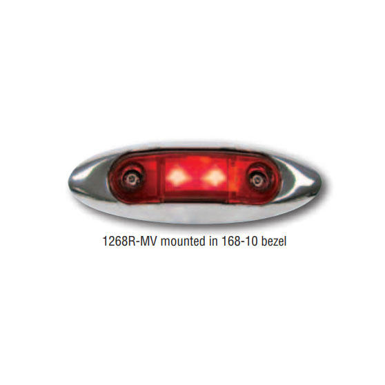 Buy Red LED Side Marker & Outline Light - Big Rig Chrome Shop