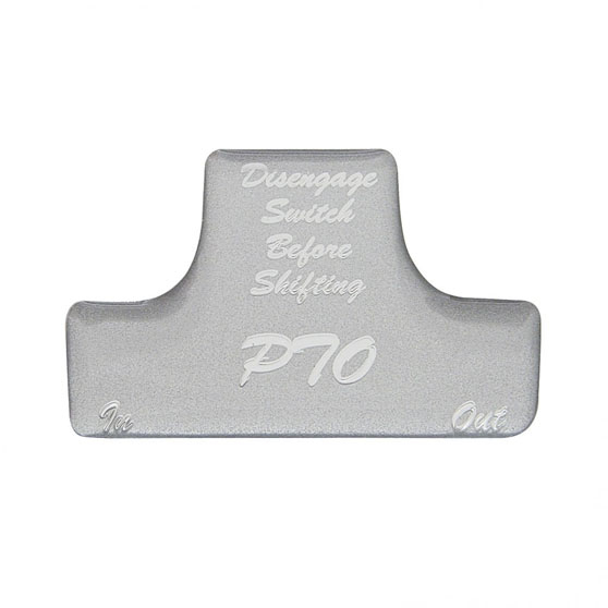 Buy Glossy PTO Stickers for Freightliner & International Trucks