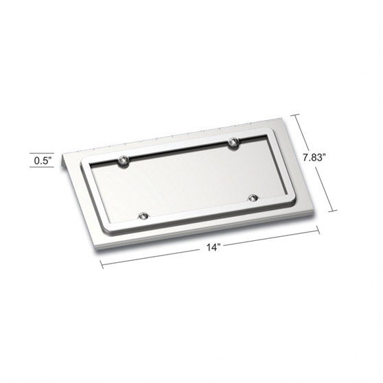 Buy Kenworth Stainless Steel License Plate Swing Plate - Shop Now