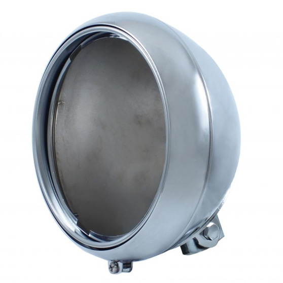 7-Inch Motorcycle Headlights with Clear Lenses | Big Rig Chrome