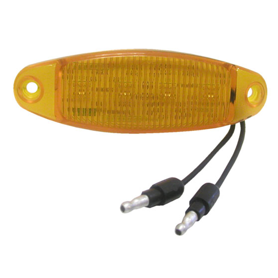 Upgrade Your Semi Truck with Piranha LED Oval Marker Light