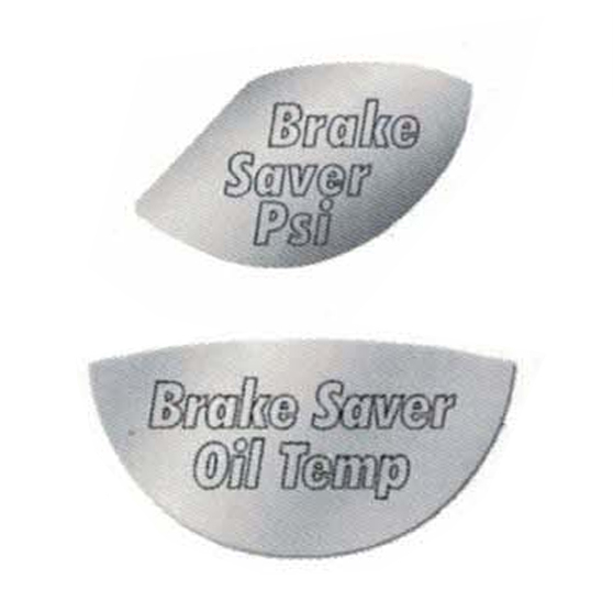 Buy Peterbilt 370 & 359 Brake Saver Gauge Emblem - Big Rig Chrome