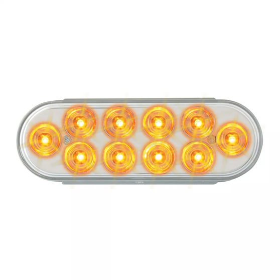 Buy Oval Mega 10+ LED Light with Stainless Steel Bezel Online