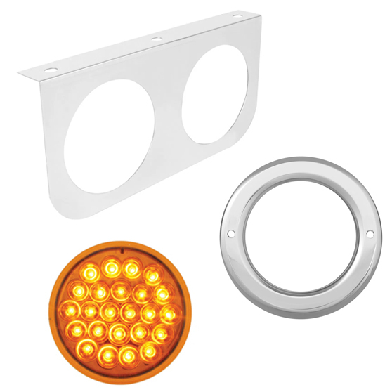 Buy Stainless Steel LED Light Mounting Brackets - Shop Now