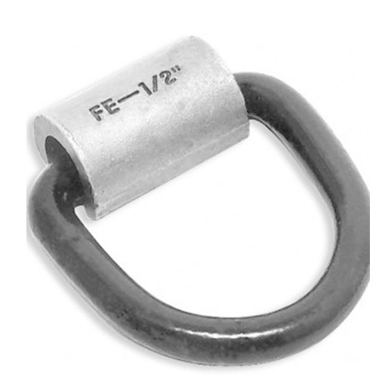 Secure Your Semi Truck: Tie Down D-Ring with 2 Step Folding Steps