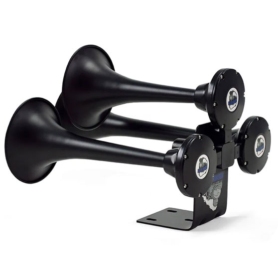 Buy Mini Outlaw Black Train Horn - Big Rig Chrome Shop