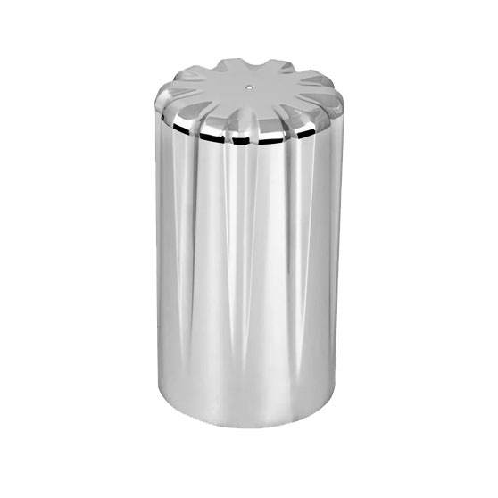 33mm Push-On Flat Top Torx Lug Nut Cover - Big Rig Chrome Shop