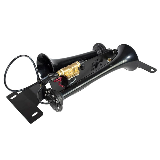 Wrango Horn Kit for Jeep JLU V6 (2018-2020) - Big Rig Chrome Shop