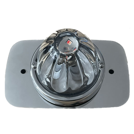 Freightliner Cascadia Turn Signal Light Plate - Big Rig Chrome