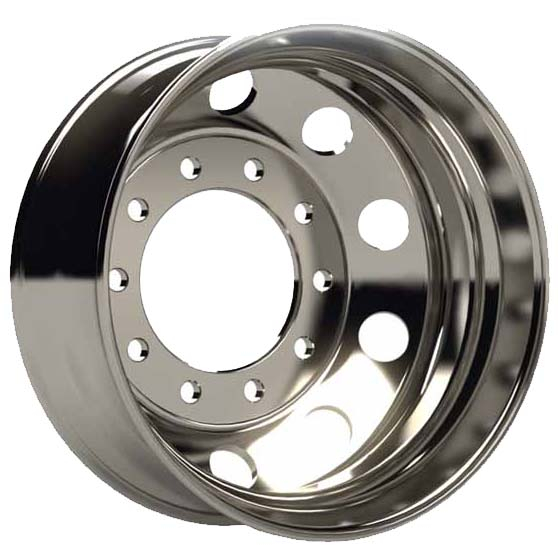 Accu-Lite 24 Aluminum Hub Pilot Wheel - Ultra Finish, 10 Holes