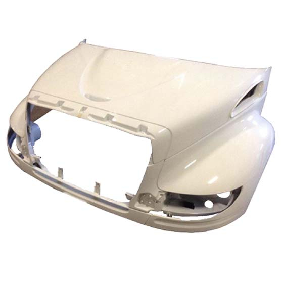 Fiberglass Hood Shell for International Durastar & 4400 Mid Cab
