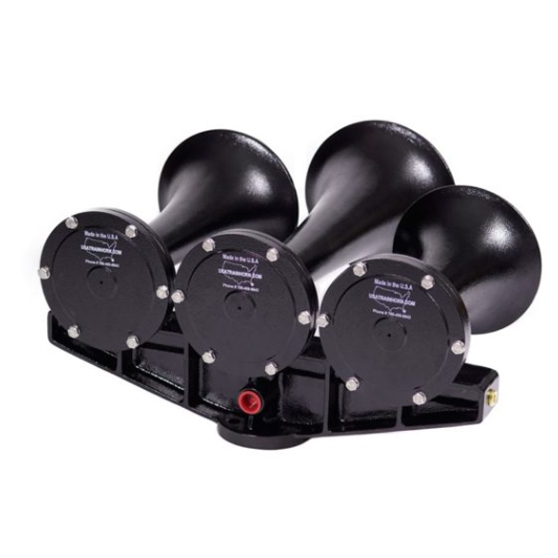 Buy Authentic Triple Train Horn - Solid Cast Aluminum Straight