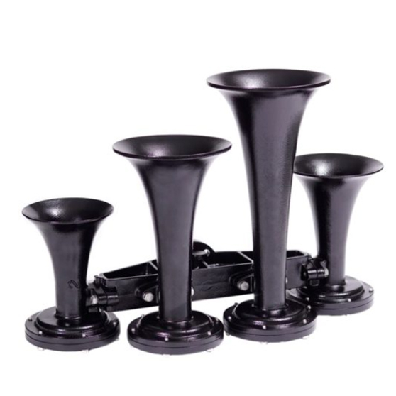 Authentic Train Horns - Solid Cast Aluminum | Big Rig Chrome Shop