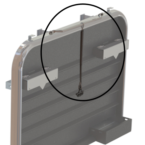 Buy HERD Cab Guard Cable Management System - Big Rig Chrome Shop