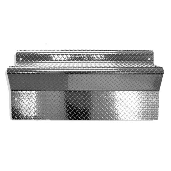 45" Diamond Plate Aluminum Battery Box Cover for Ken W900