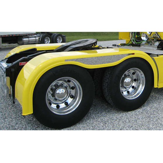 Durable Fiberglass Full Fenders - Big Rig Chrome Shop