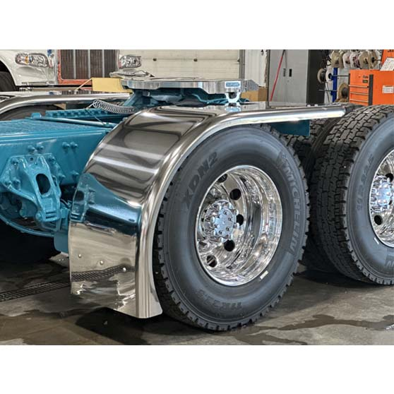 Hogebuilt Rogue Series Stainless Steel Half Fenders