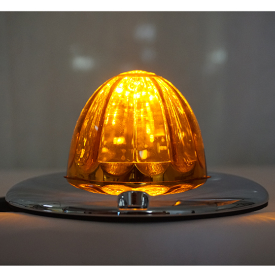 Legendary 3.5" Watermelon LED Light with Glass Lens & Bezel Flat