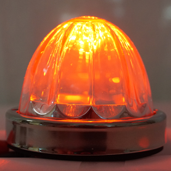 Legendary 3.5" Watermelon LED Light with Glass Lens & Bezel Inset