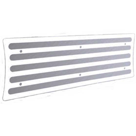 Buy 4x20 Inch Rectangle Step Plate Insert - Big Rig Chrome Shop