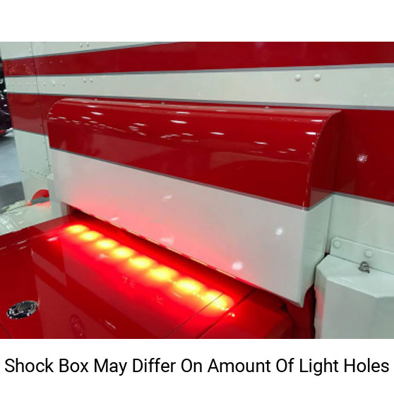 Buy Round Top Peterbilt Shock Box Cover - Big Rig Chrome Shop