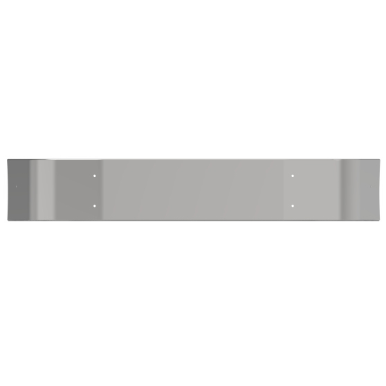 18" Stainless Steel Back Axle Bumper for Volvo - Big Rig Chrome