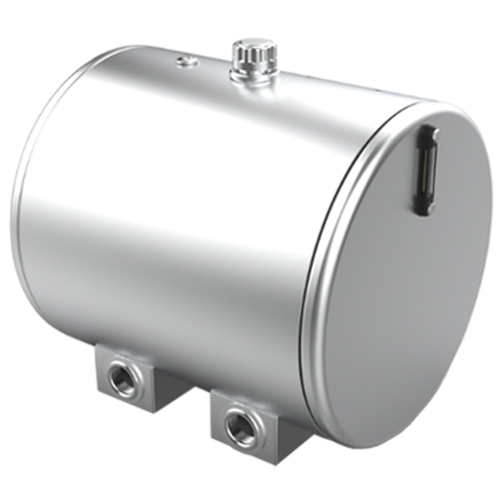 50 Gallon Aluminum Saddlemount Hydraulic Tank for Semi Trucks