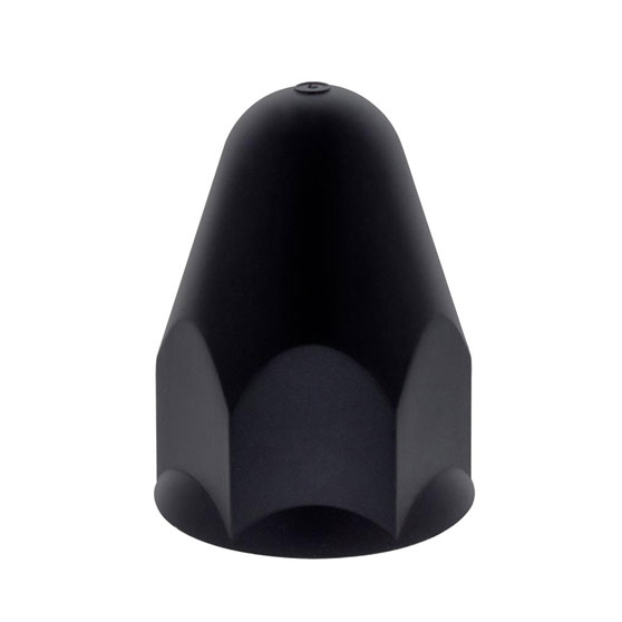 Buy Matte Black Bullet Nut Covers - Big Rig Chrome Shop