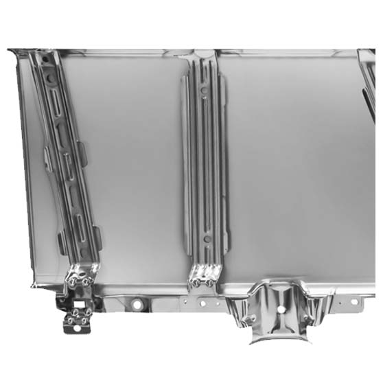 Chrome Steel Front Panel Assembly for Isuzu NPR - Durable & Stylish