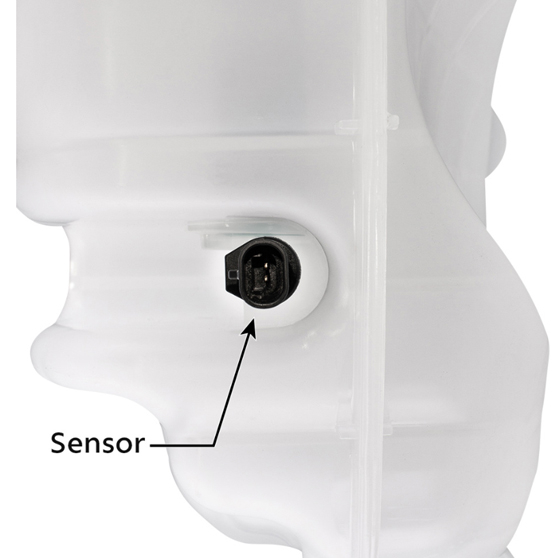International Durastar Coolant Reservoir & Sensor for Semi Truck