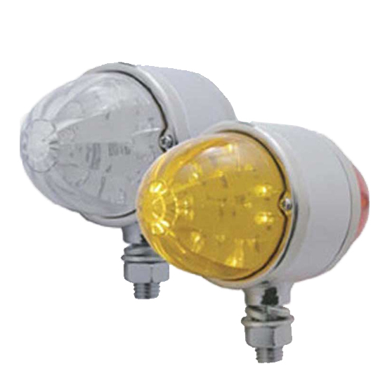 Buy 17 LED Dual Function Watermelon Light - Big Rig Chrome