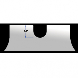 Peterbilt 379 Lower Rear Frame Filler Panel - Big Rig Chrome Shop