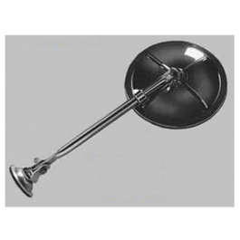 Buy Stainless Cowl/Fender Safety Mirror - Big Rig Chrome Shop