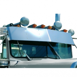 13 Inch Drop Visor for Kenworth W900A Semi Truck