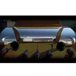 Buy Peterbilt 379 Ultra Cab Center Sleeper Cover - Big Rig Chrome