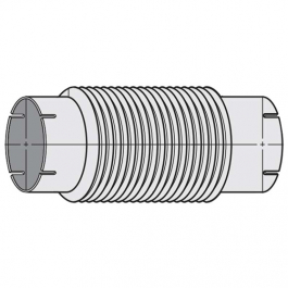 Long Length Stainless Steel Bellows for Semi Trucks - Double PLY