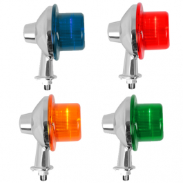 Dual Function LED Tanker Lights for Semi Trucks - 12V, 10 LEDs