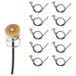 "7" Single Contact Pigtail for Semi Trucks - 10 Pack"