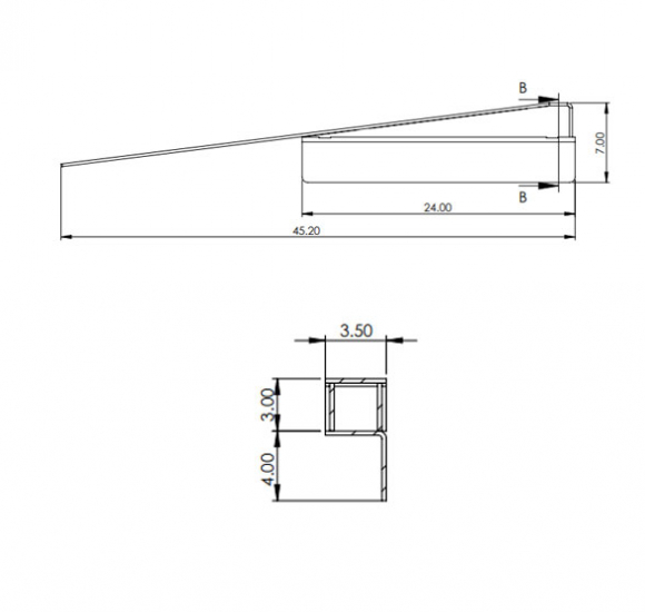 Standard Fifth Wheel Frame Ramps for Semi Trucks