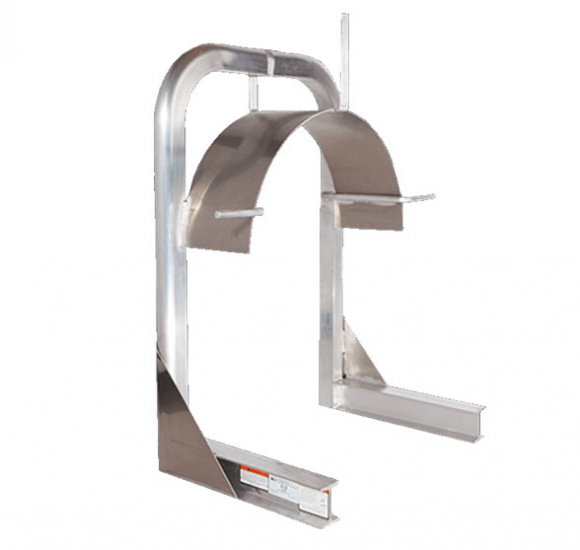 Durable Aluminum Hose Rack - 23.38" x 33.5" | Big Rig Chrome Shop